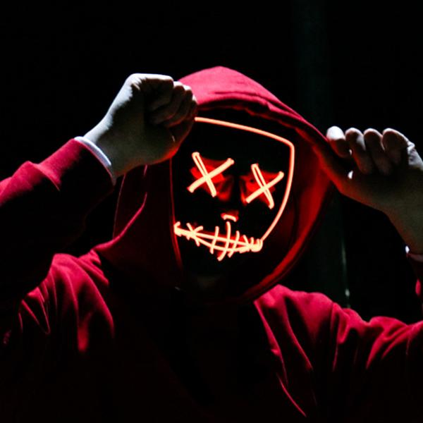 Purge Mask | Led Mask | Led Halloween Mask | Light Mask